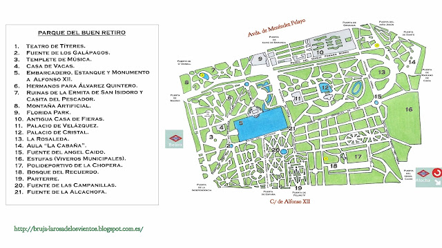 LA ROSA DE LOS VIENTOS: EL RETIRO Y MI VIAJE