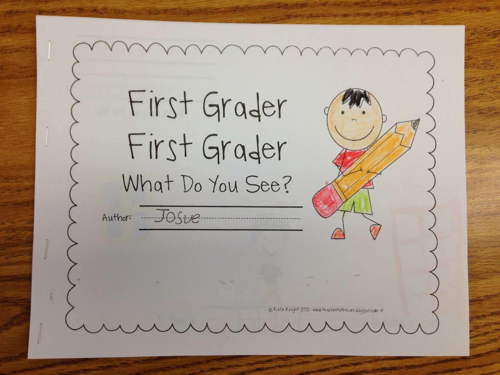 Little Miss Glamour Goes To Kindergarten: I see new ideas looking at me.