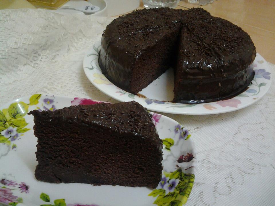 Dapur Chomey Aleen Aireish: SYURGA KEK COKLAT LEMBAP KUKUS