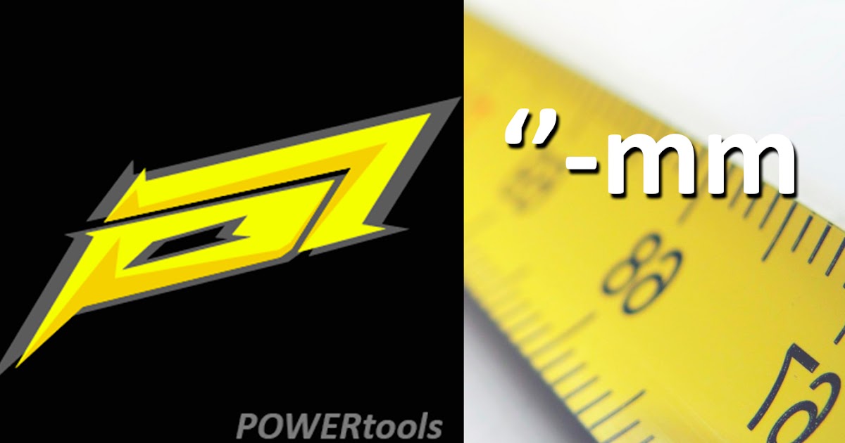 HazloFacilito: Regla para imprimir y Equivalencias de pulgadas a milimetros