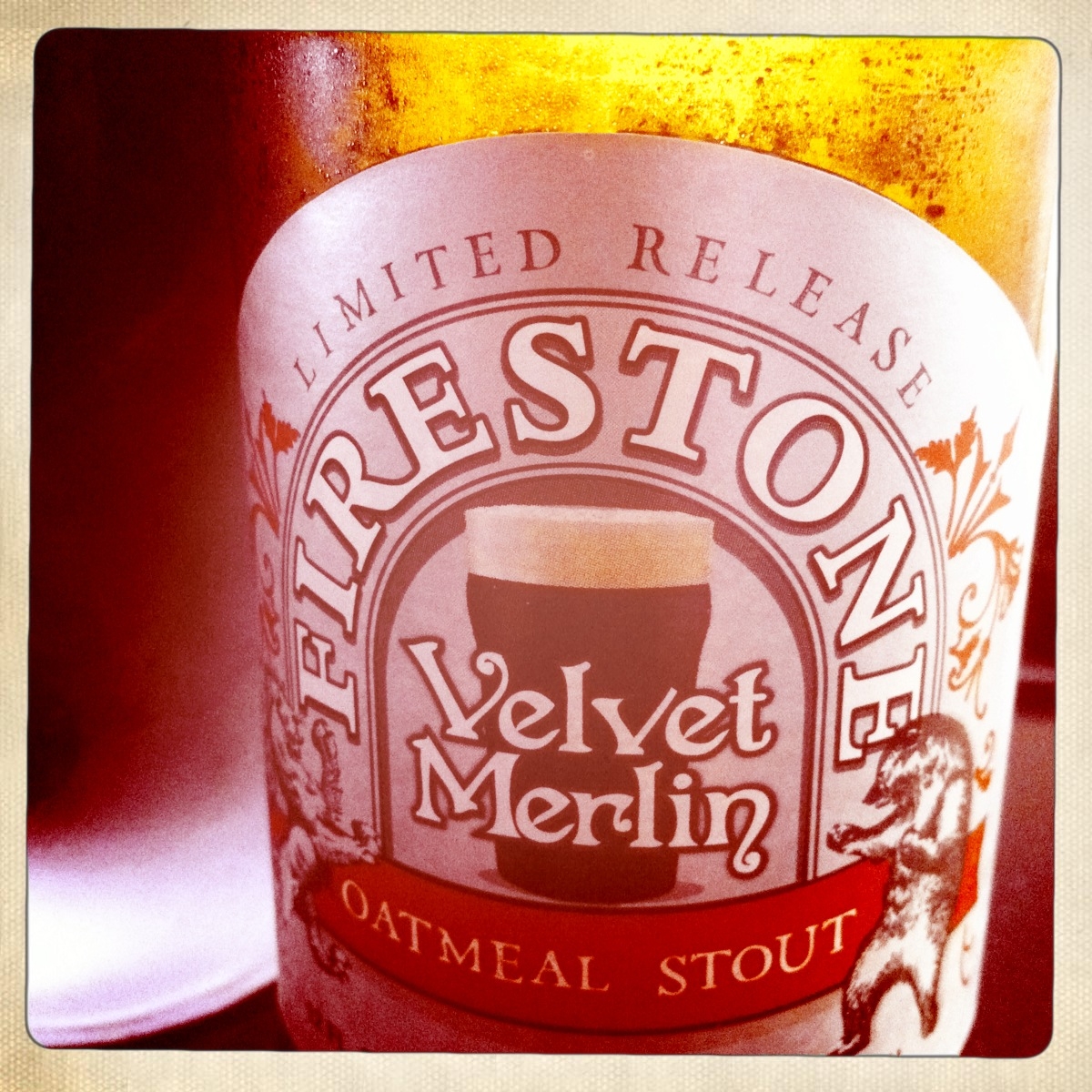 NorCal Beer Blog: Firestone Walker Velvet Merlin Oatmeal Stout