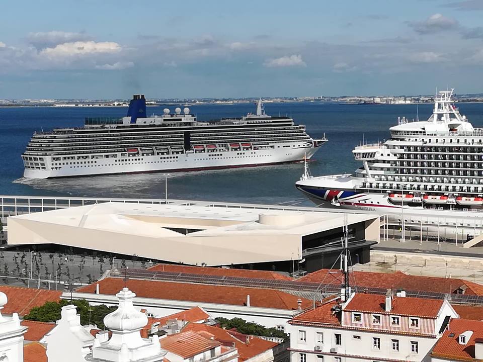 Sergio@Cruises: Ventura e Arcadia da P&O Cruises em Lisboa