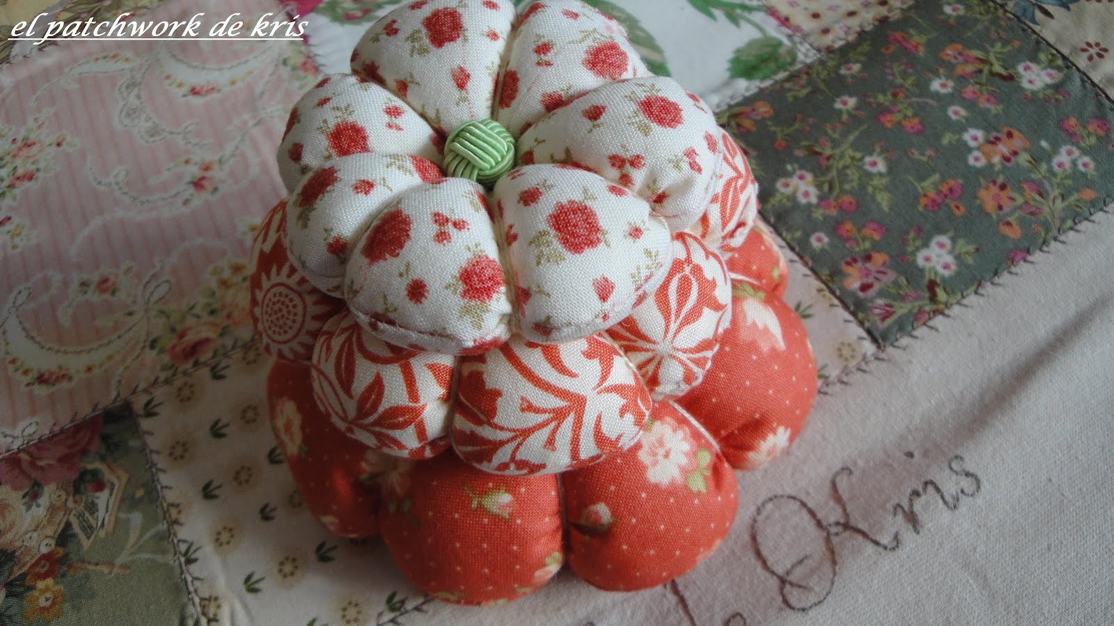 EL PATCHWORK DE KRIS: acerico triple