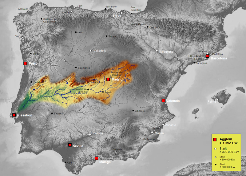 Ríos y embalses.: Río Tajo
