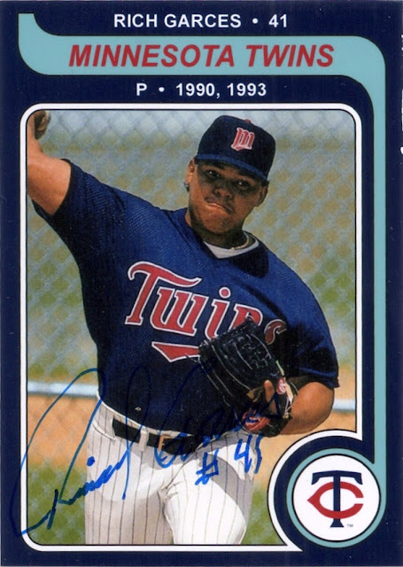 Minnesota Sports Autograph Project: RICH GARCES