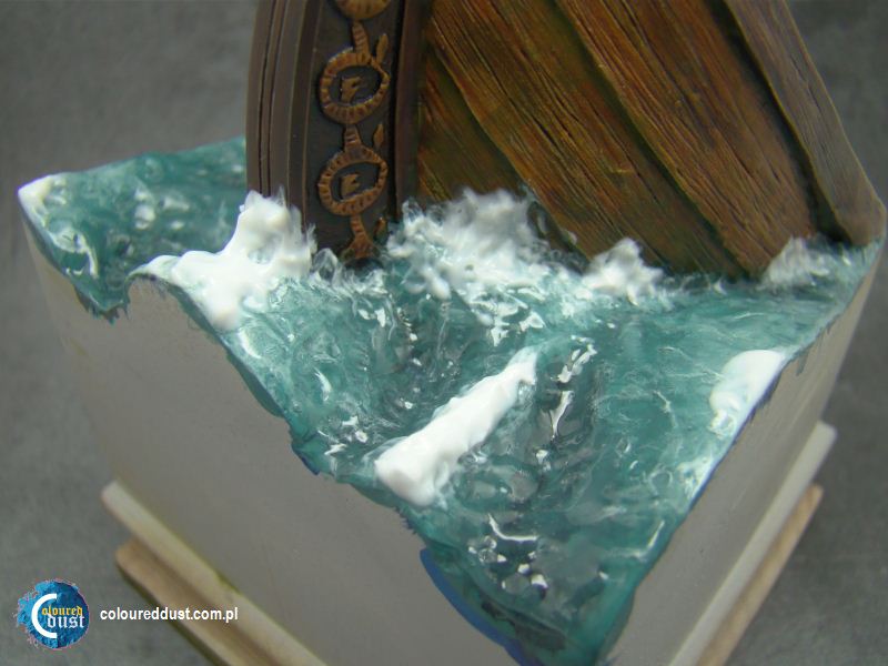 How to make a base with water effect? | Coloured Dust