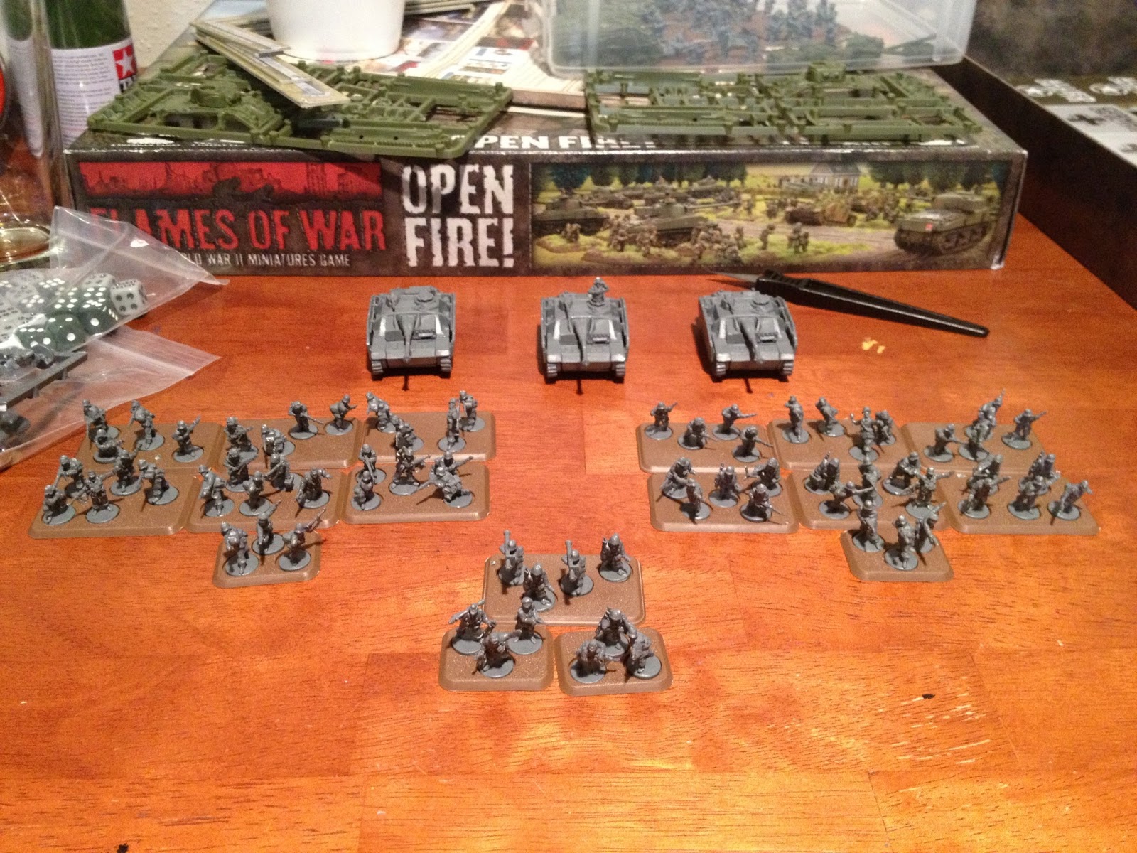 Dissenting Dice: Flames of War: Open Fire Review