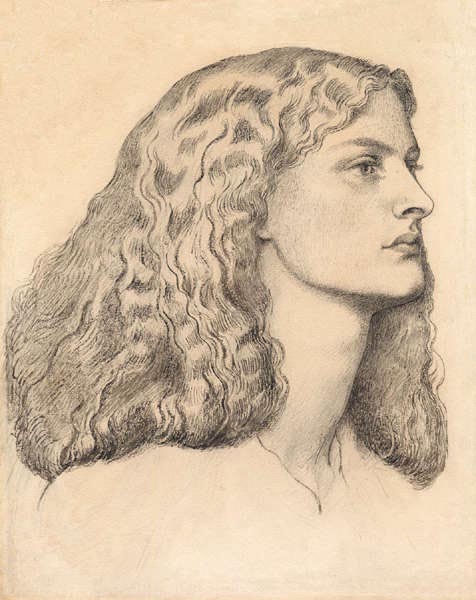 El Velo de la Reina Mab: Annie Miller, modelo de Holman Hunt, Rossetti ...