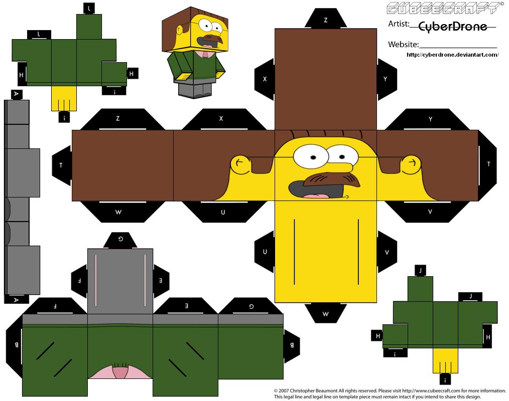 Cubeecraft °°: Cubeecraft de °° Les simpson °°