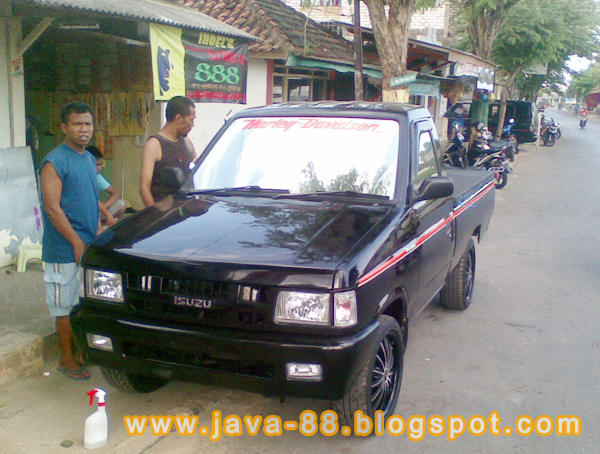 Java 88 Cutting Stiker: Isuzu Phanter
