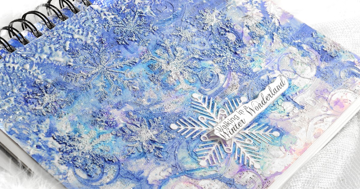 My Little Craft Things: Winter Wonderland Journal Page with Video