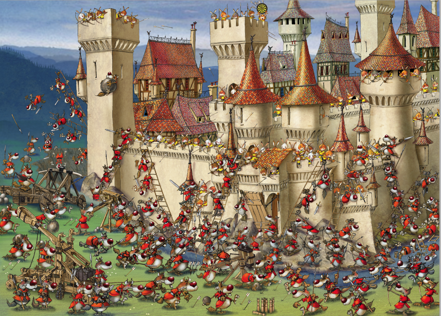 françois ruyer illustrateur: puzzle finalise