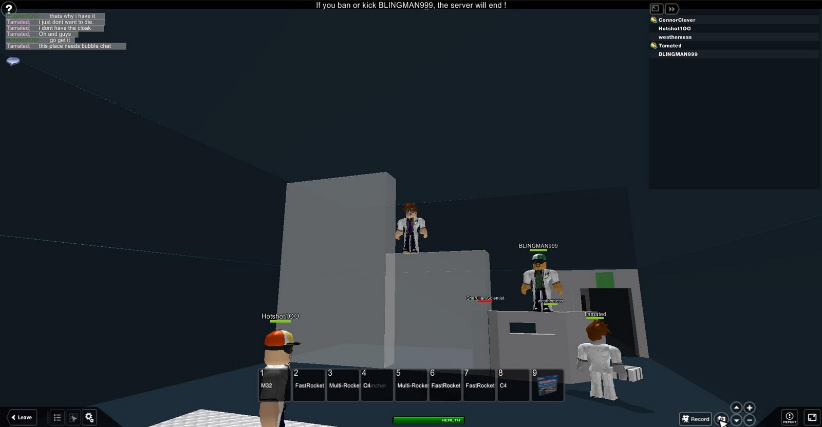 How to build stuff on Roblox