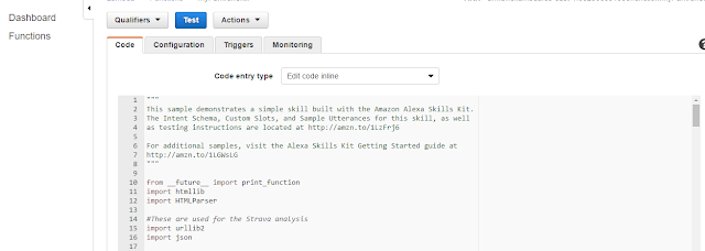 Paul's Geek Dad Blog: Amazon Alexa Skill with Python and Strava API