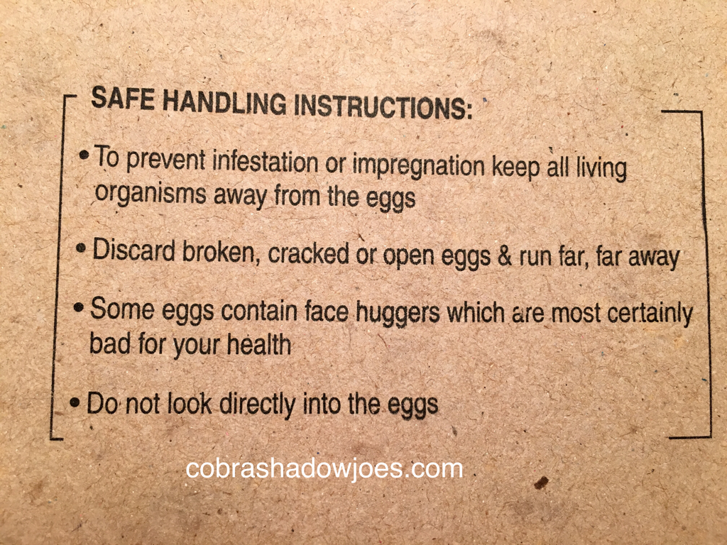 CobraShadowJoes: NECA TOYS Alien Eggs Carton (6 Pack)