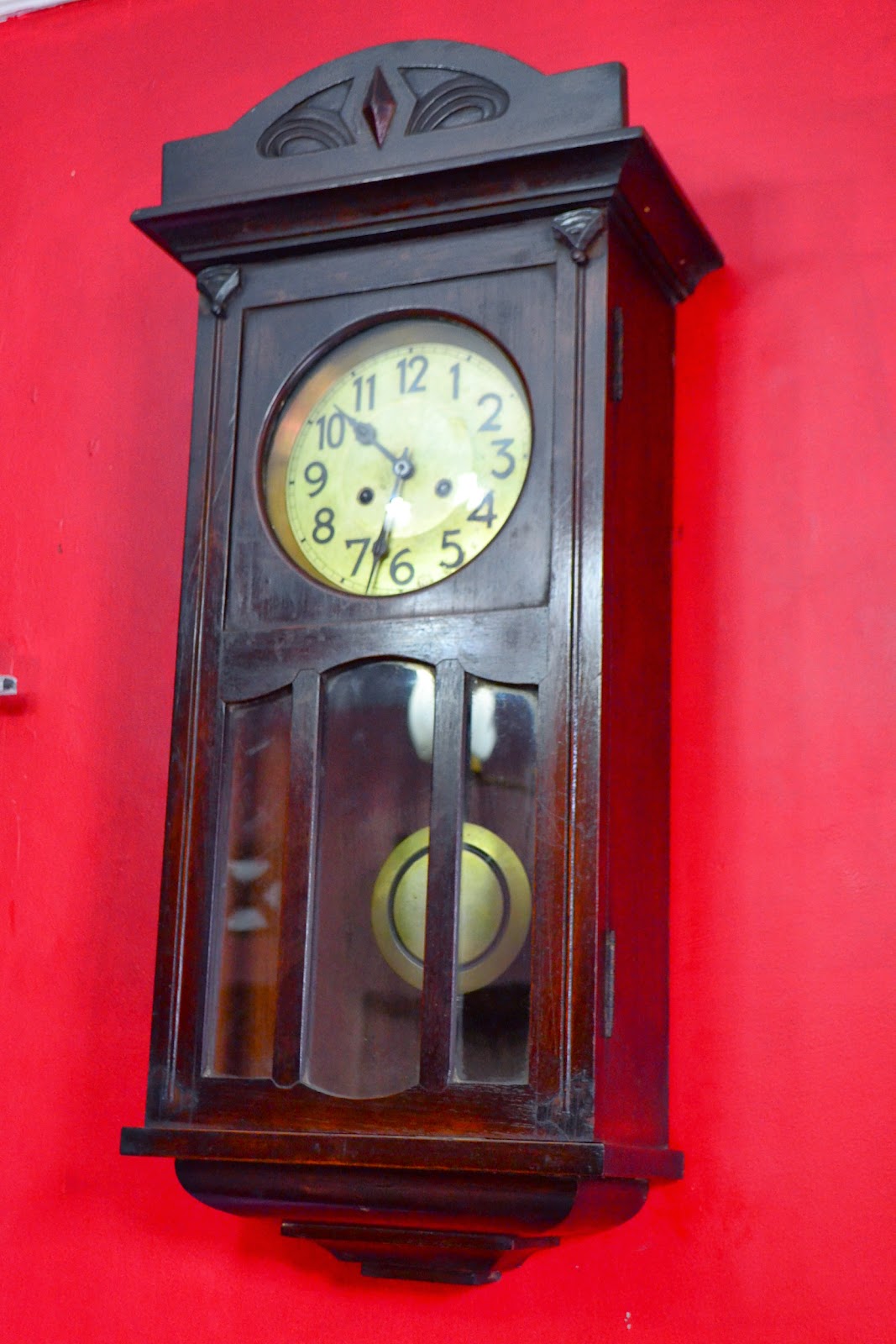jam - jam kuno and antique stuff: Junghans wall clock circa 1919's