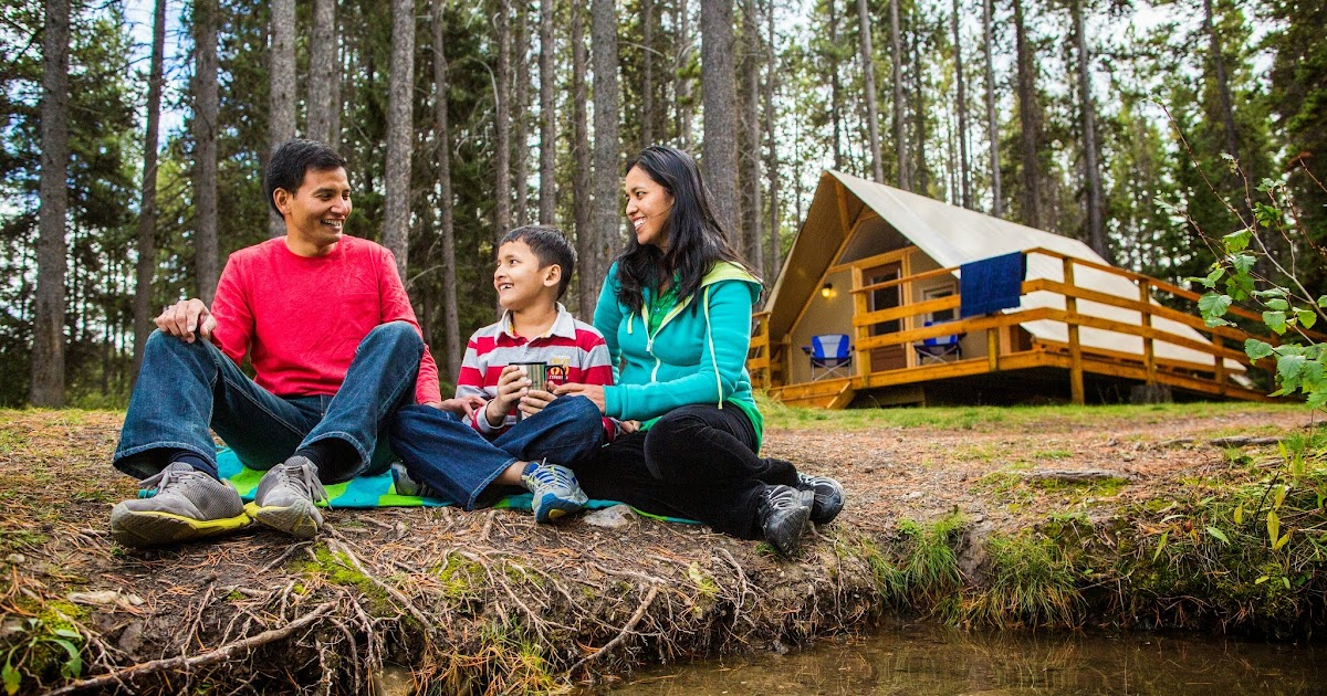 Family Adventures in the Canadian Rockies: Comfort Camping in Banff ...