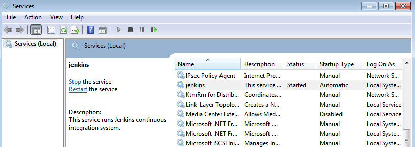 Install Jenkins as a Windows service | Selenium WebDriver Automation concepts