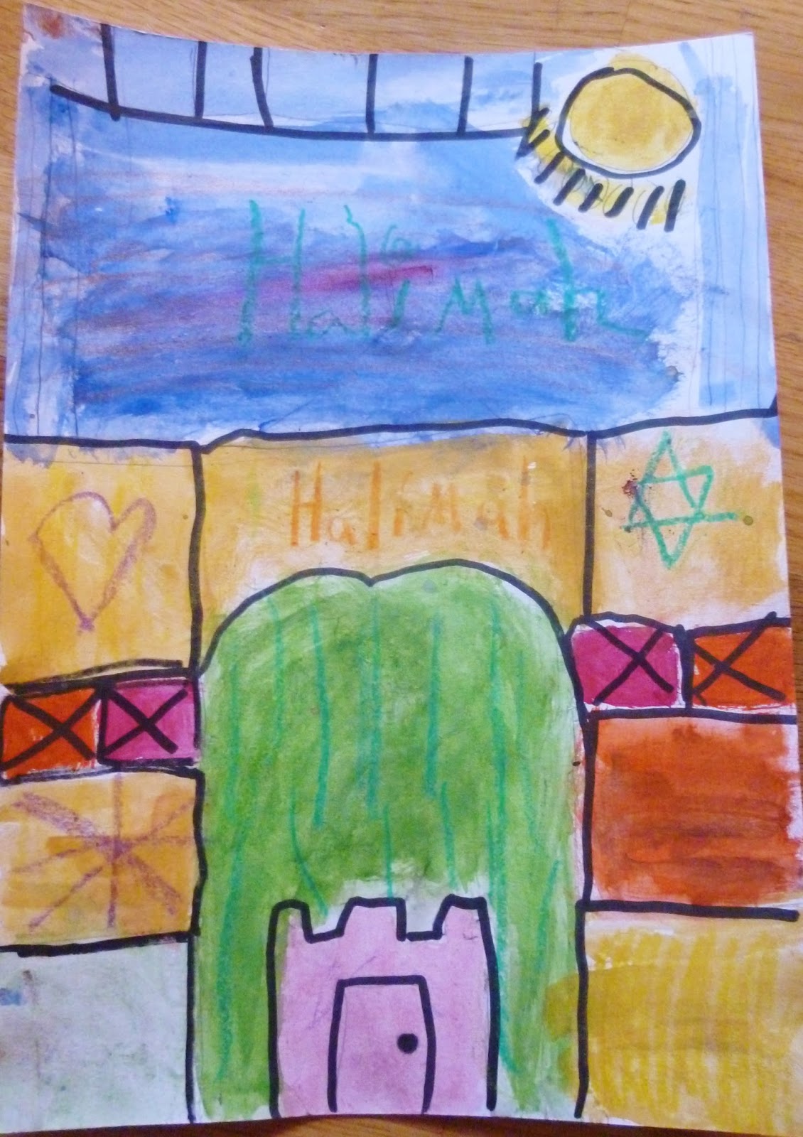 NorthEastArts: Paul Klee,Castle and Sun- Primary Art