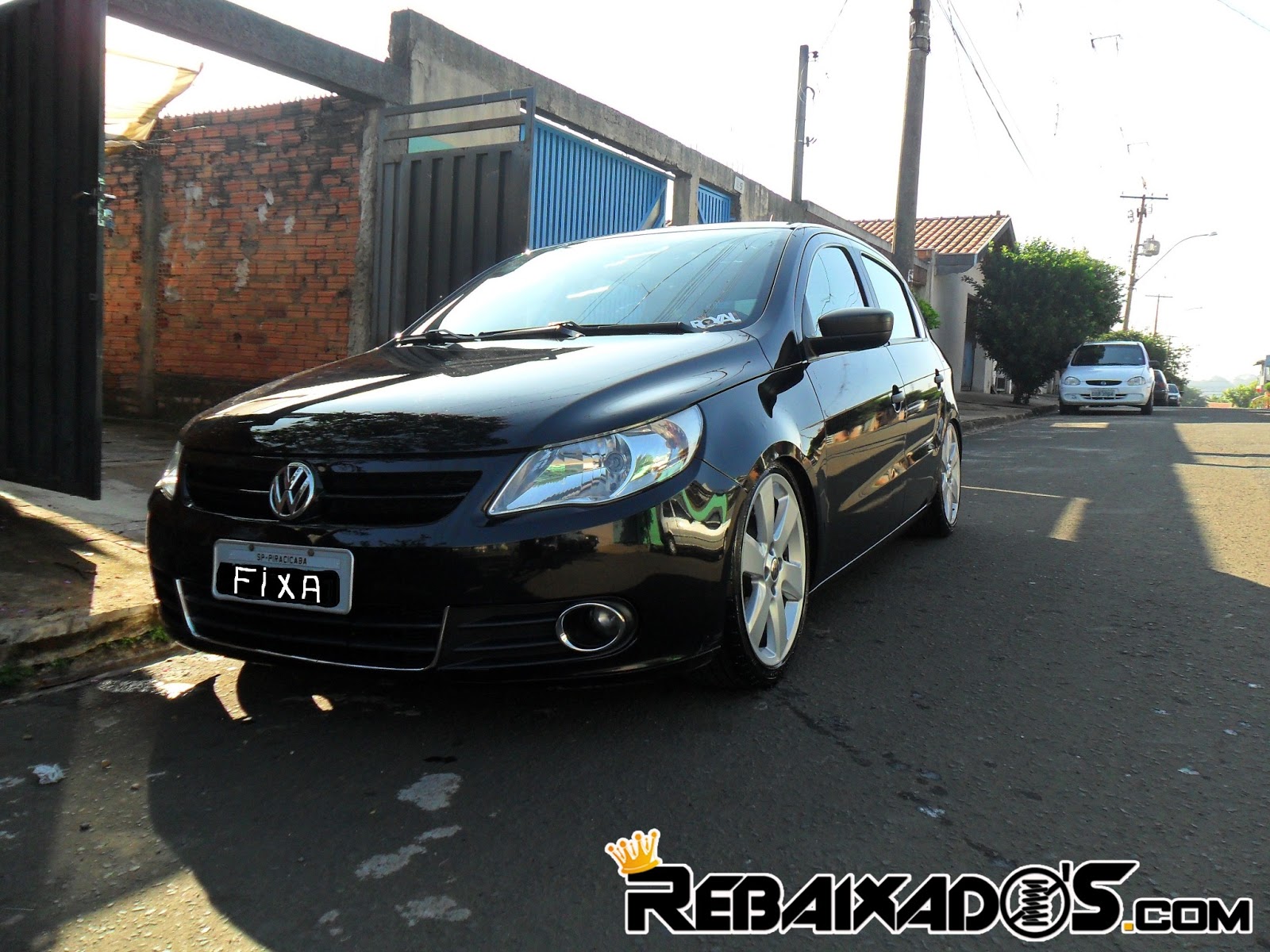 Gol G5 Na Fixa Com Rodas Da Saveiro Surf Aro 17 ~ Rebaixado'S