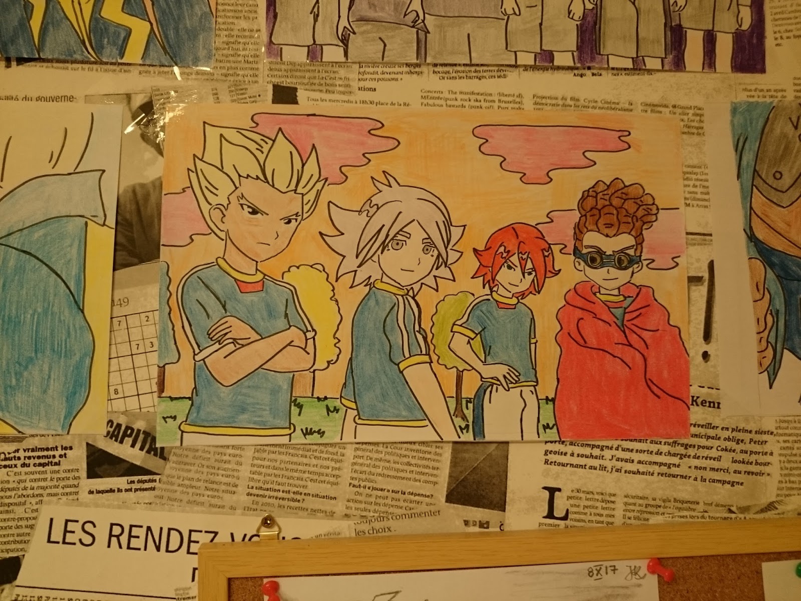 Inazuma Eleven - Nowa przygoda!: inazuma drawings