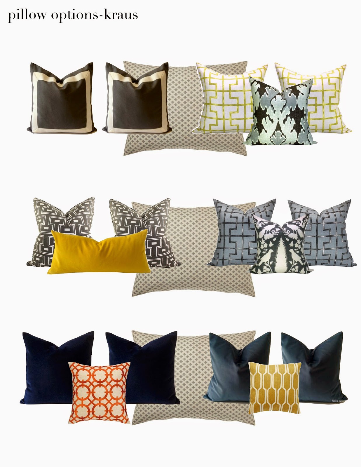 design dump: design plan: master bedroom with pillow options