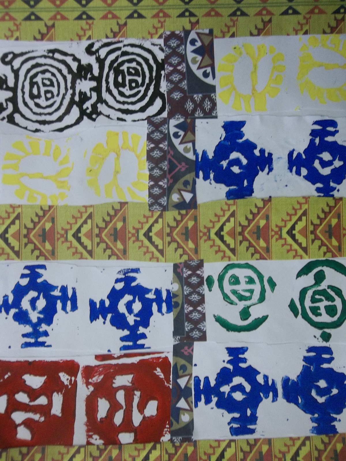 My Blue Art Room: African inspiration