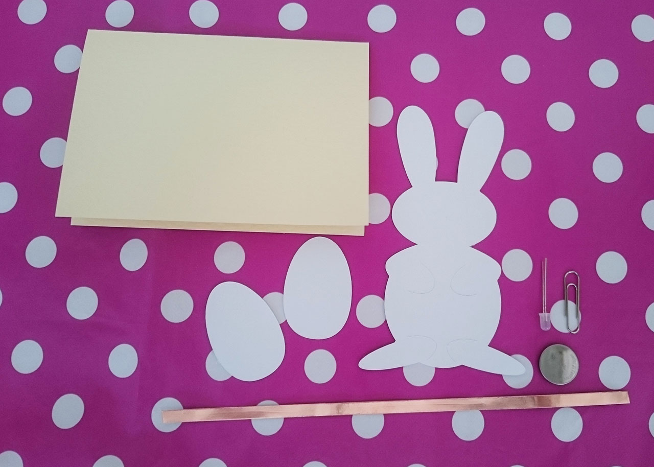 Simple Paper Circuit Easter Card with Flashing LED | Tech Age Kids ...