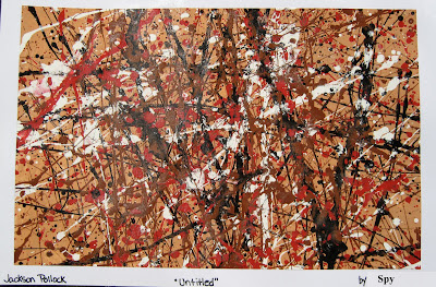 Schrijf-Blog: Jackson Pollock (in nature and for real)