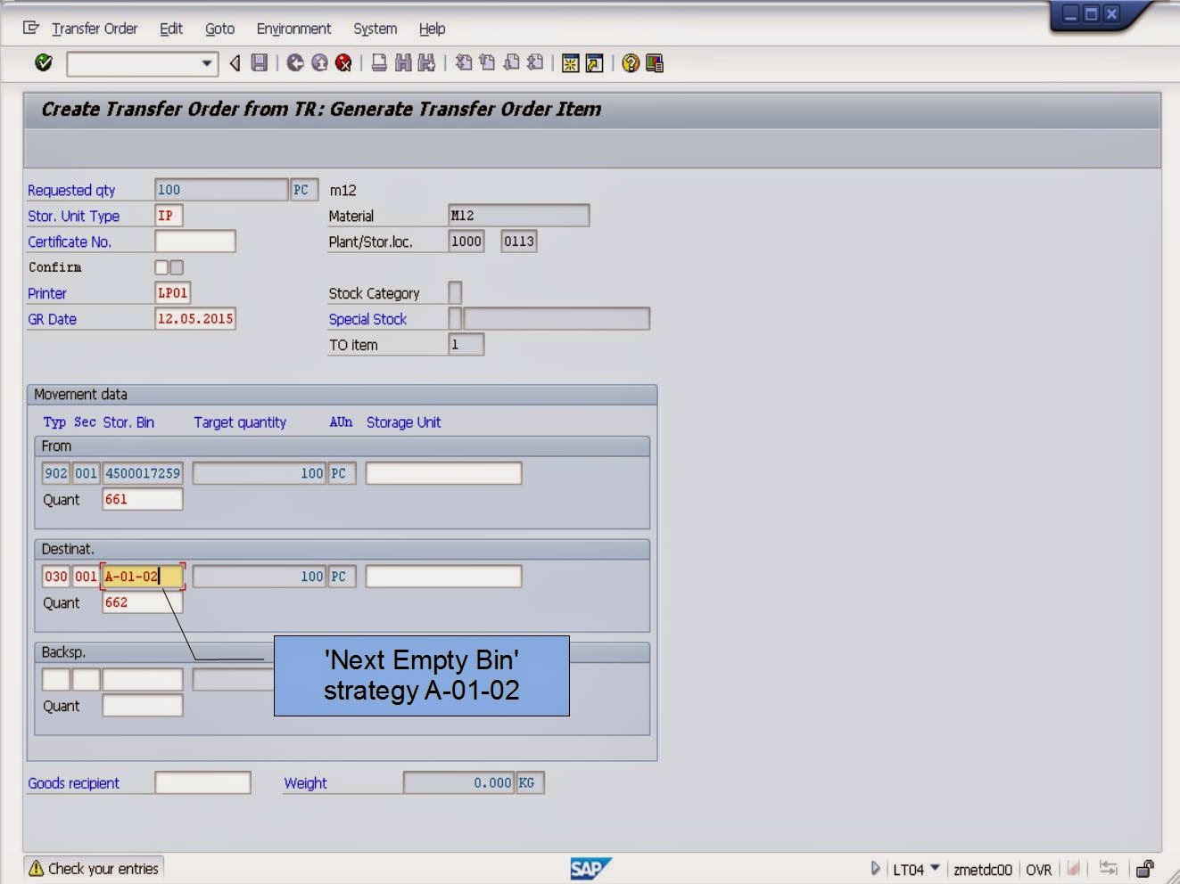 青蛙SAP分享 Froggy's SAP sharing: WMS Controls - Change Storage Bin at ...