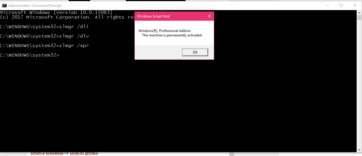 Kako manipulisati Windows licencom pomoću slmgr komande? - ★★ Fog ...