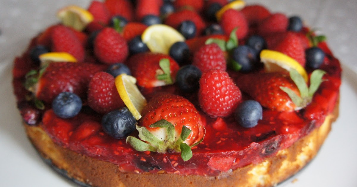 Cheesecake aux fruits rouges