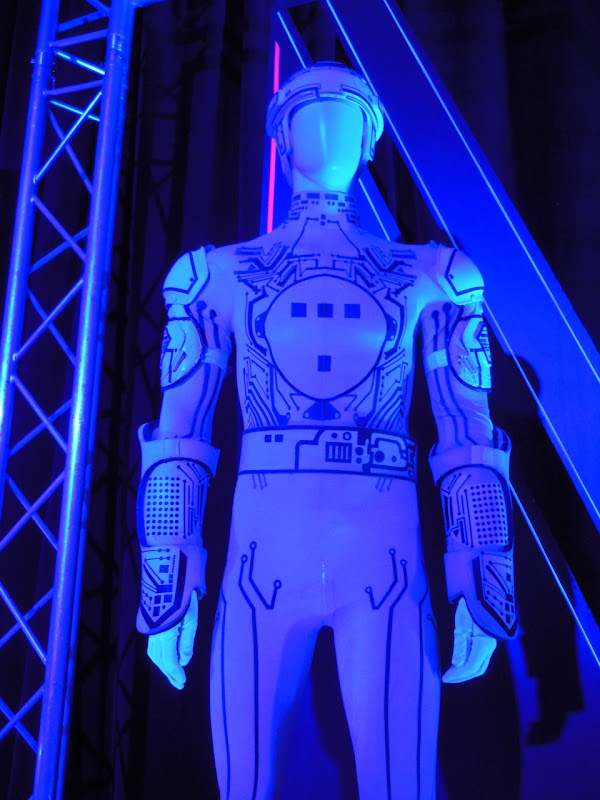 Costumes from the original Tron on display... | Hollywood Movie Costumes