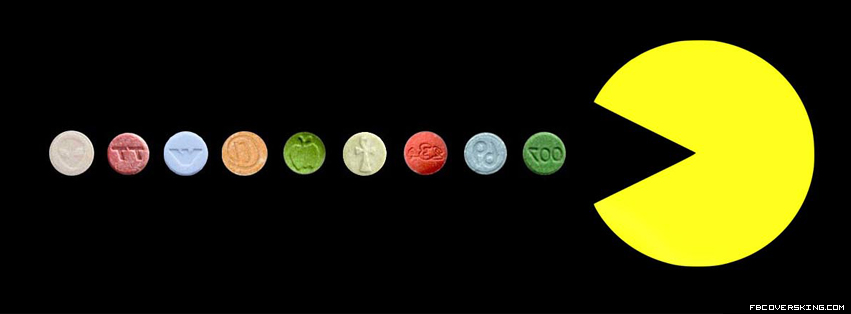 Pacman On Pills Facebook Cover | Facebook Covers, FB Cover, Facebook ...