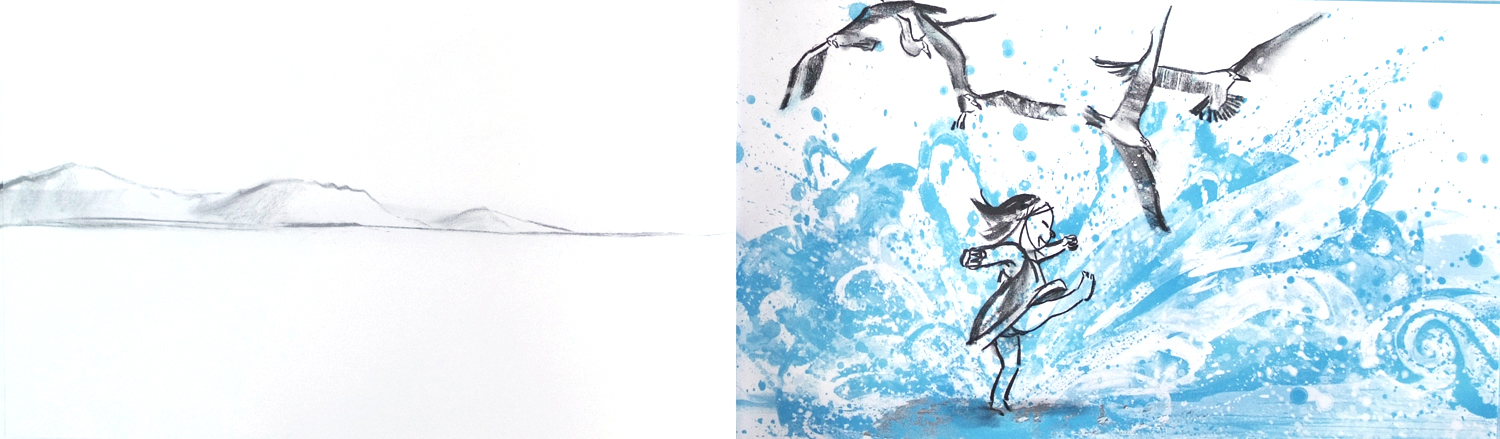 çizgili masallar: Wave by Suzy Lee