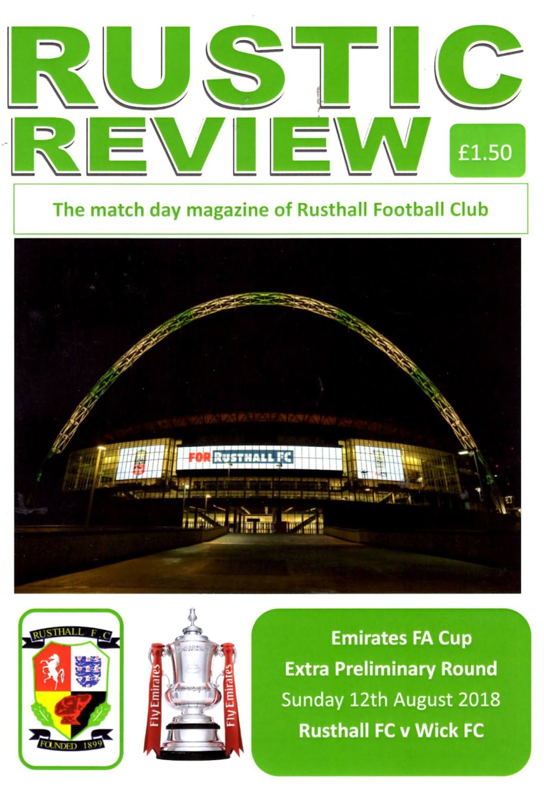 That'll be the Day: Rusthall 3 Wick 0