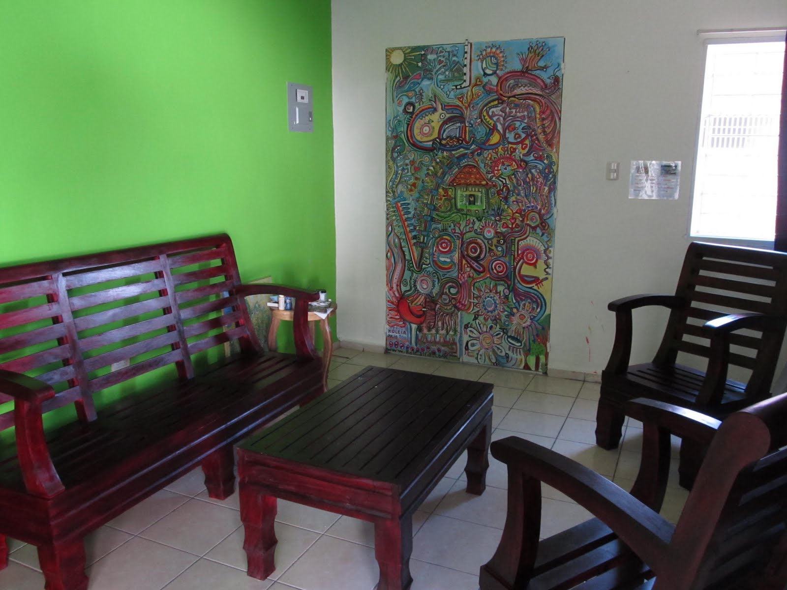 Koleia's Art: Los monicongos de Casa Verde, El Salvador