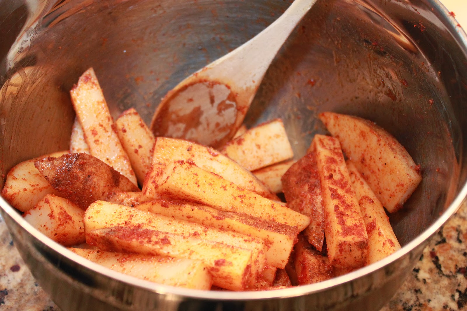 A Bowl of Creativity: Healthy Texas Cheese Fries