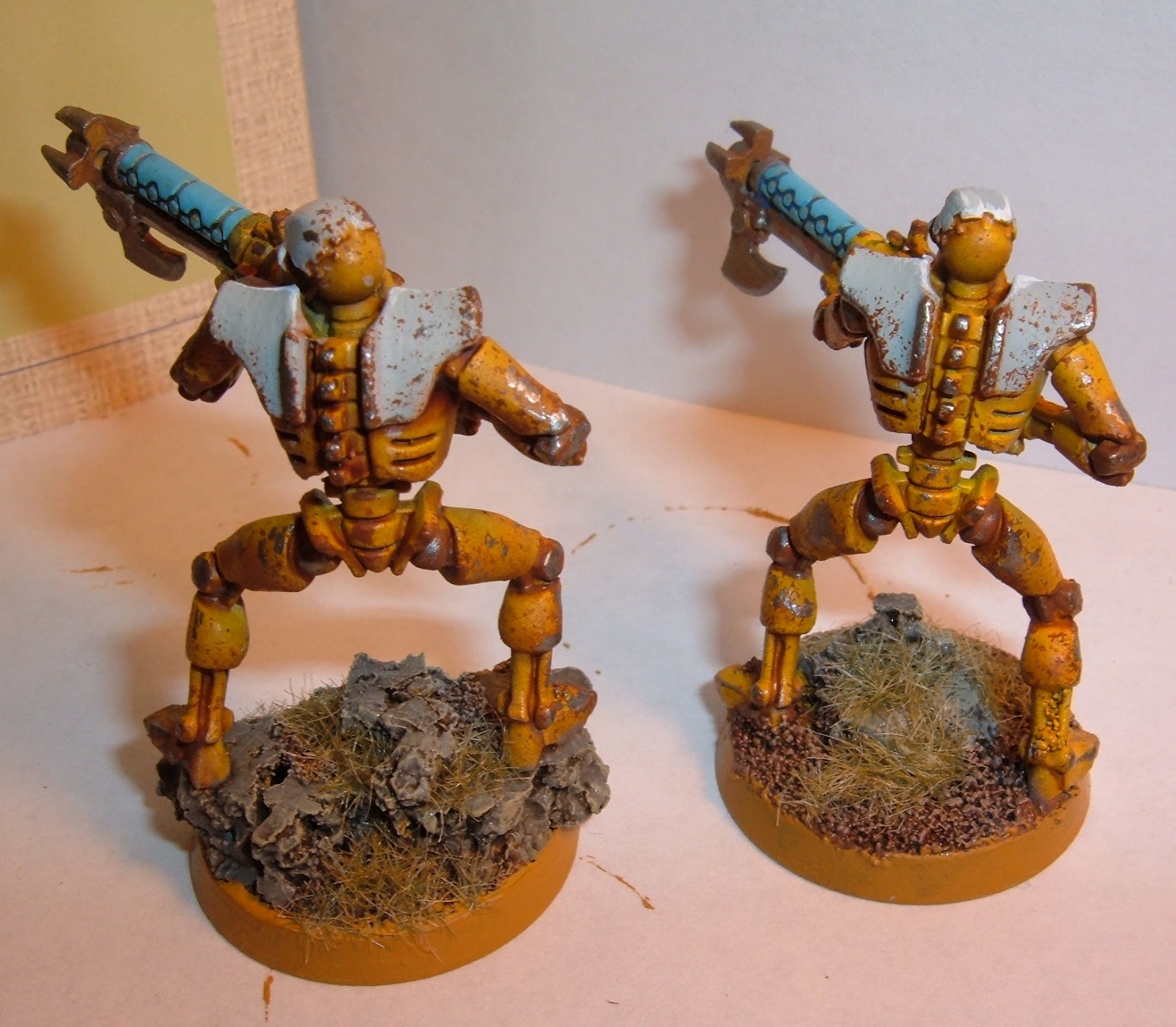 Dark Future Games: Yellow Test Necrons