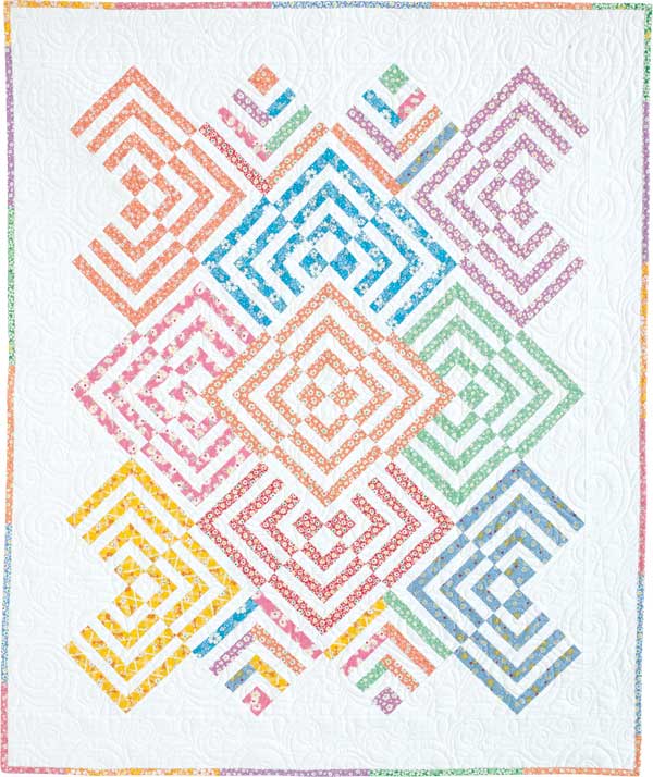 A Few Dozen Leftover Log Cabin Blocks