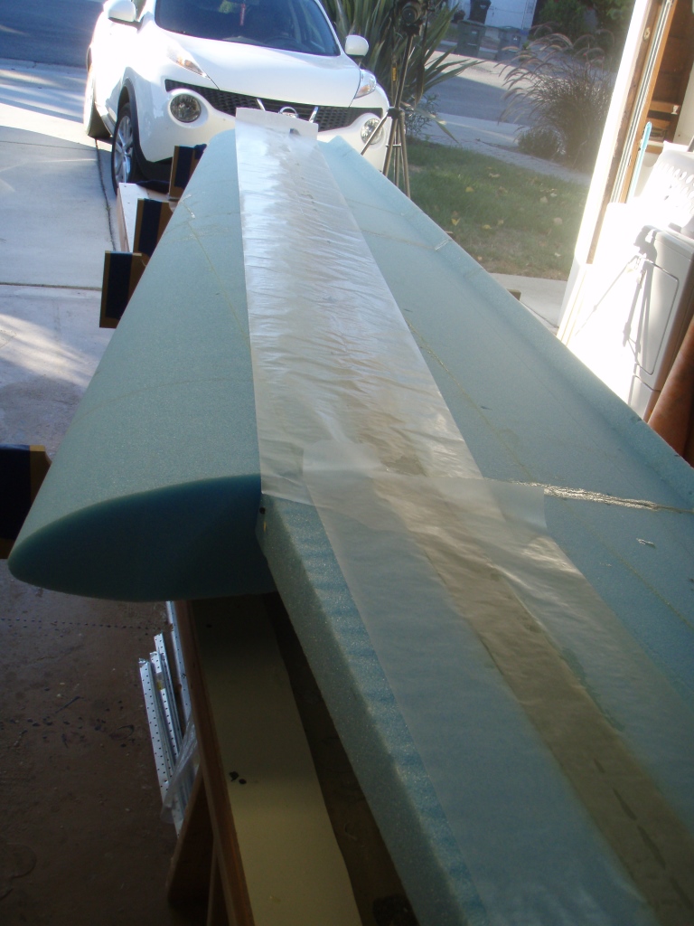 The Long EZ Build: Right wing - top spar cap