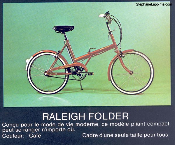 Aventurasenunabiciplegable: Clásicas plegables: Raleight twenty
