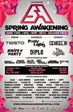 Spring Awakening Lineup Announced! (Chicago) ~ IKONIC SOUND