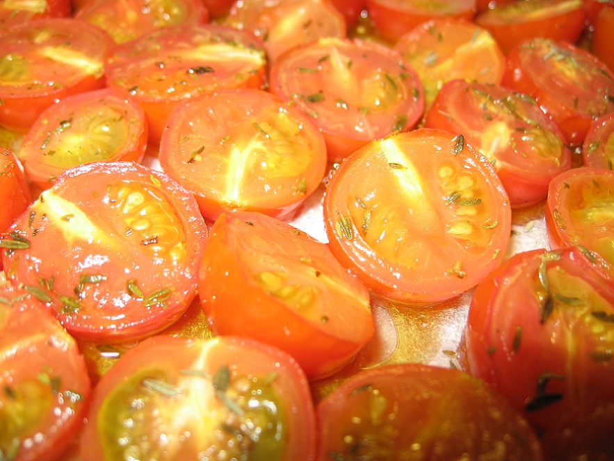 Amalfin sitruunat: Kuivatut tomaatit