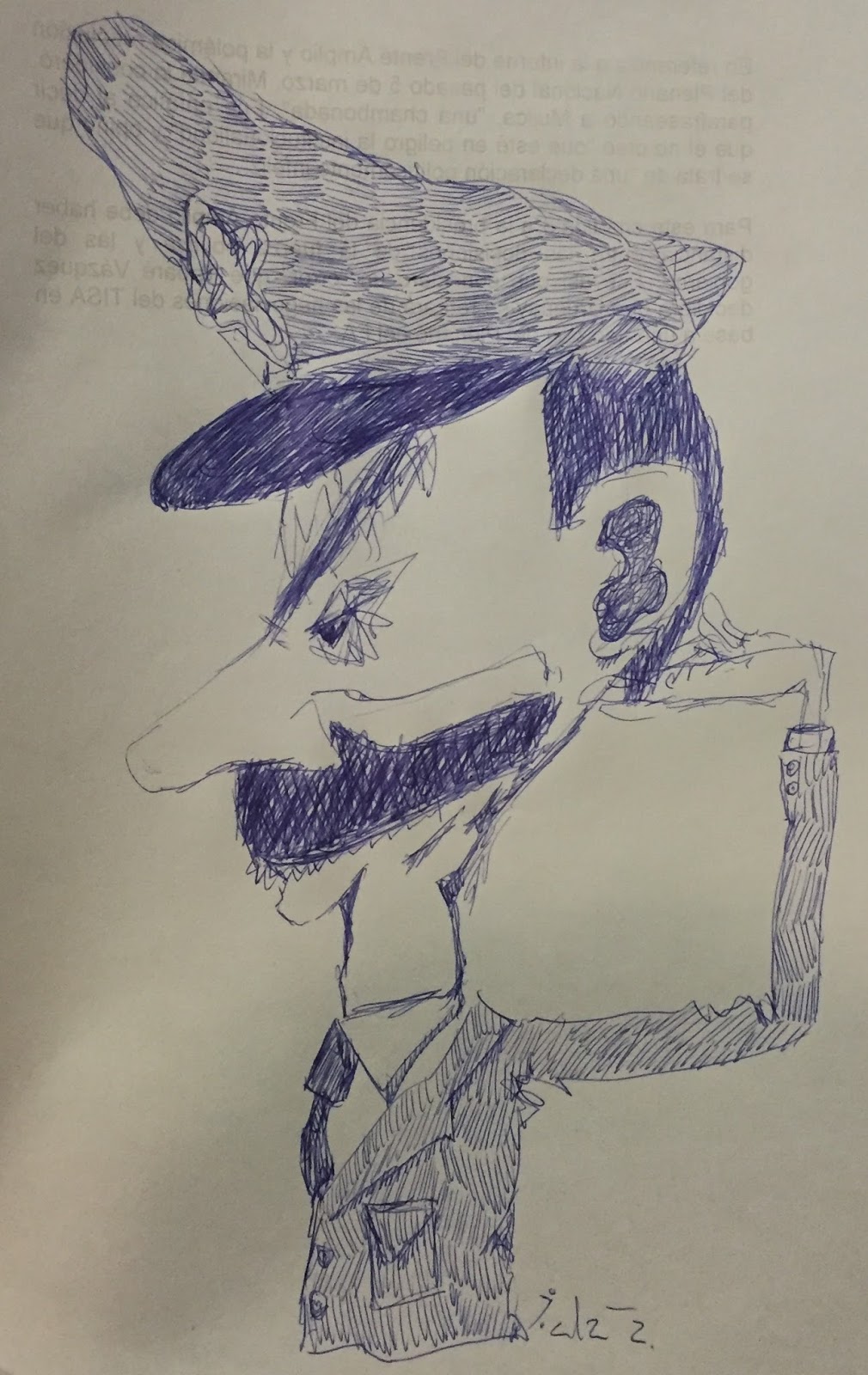 Arte & Caricaturas: Jorge Rafael Videla