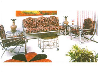 steel sofa set designs.