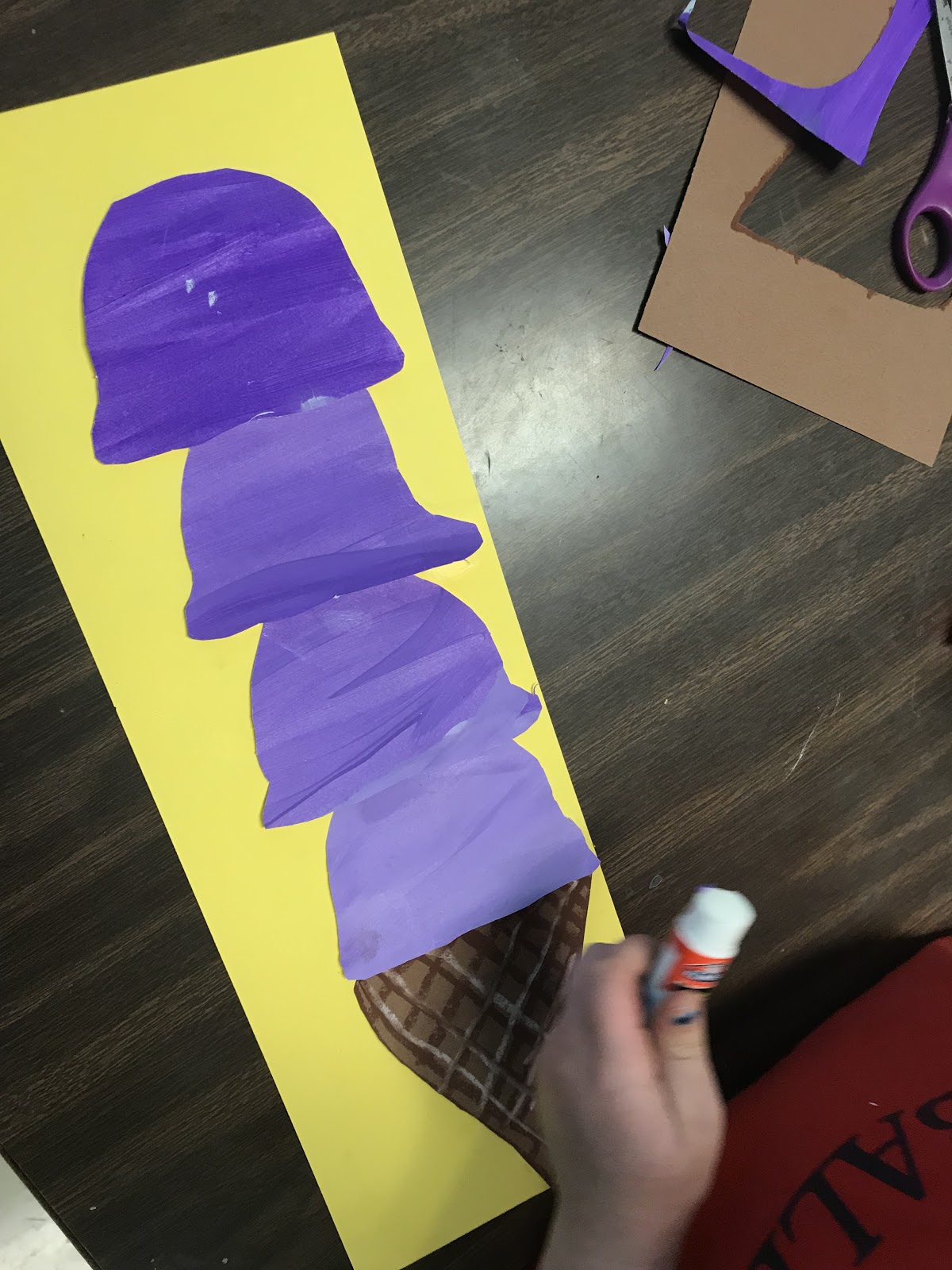 Elements of the Art Room: 2nd grade Value Ice Cream Cones