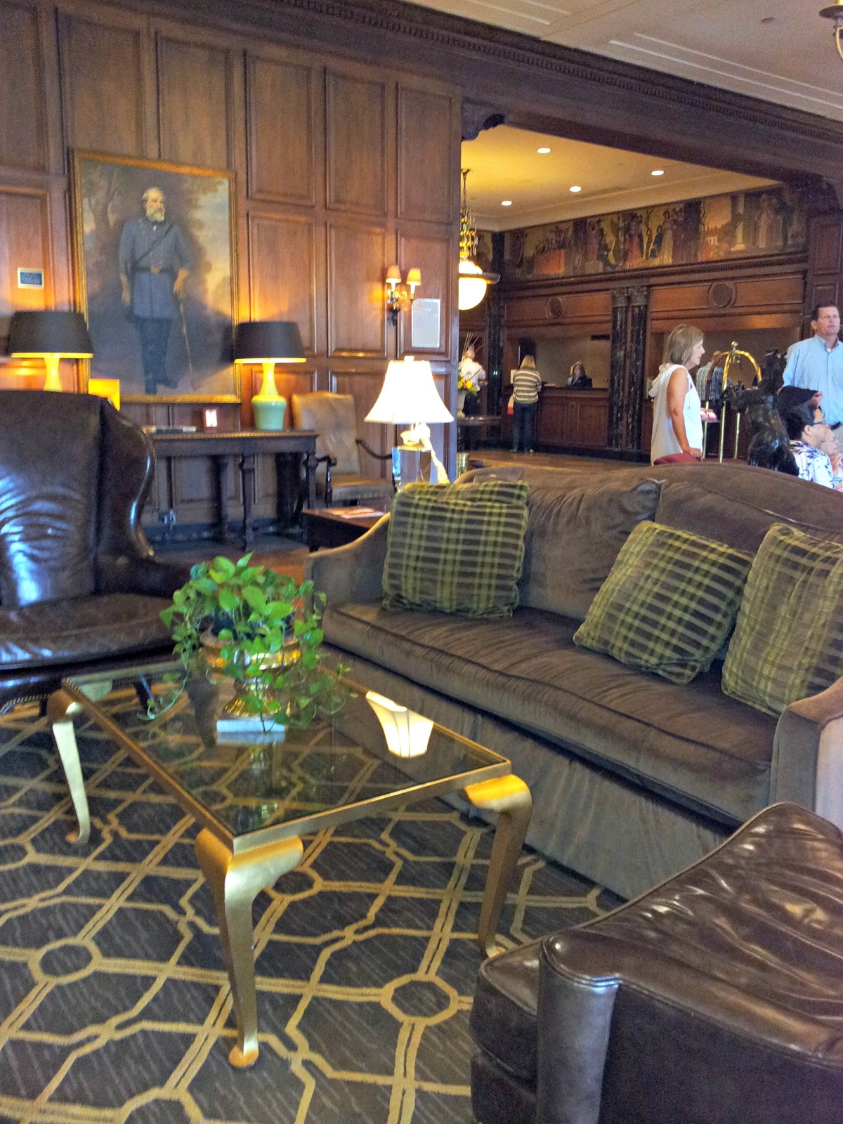 The Beautiful Hotel Roanoke in Roanoke, Virginia, As Seen Through the ...