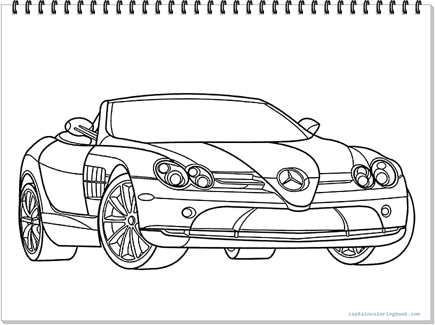 Supercars Coloring Printable Coloring Pages