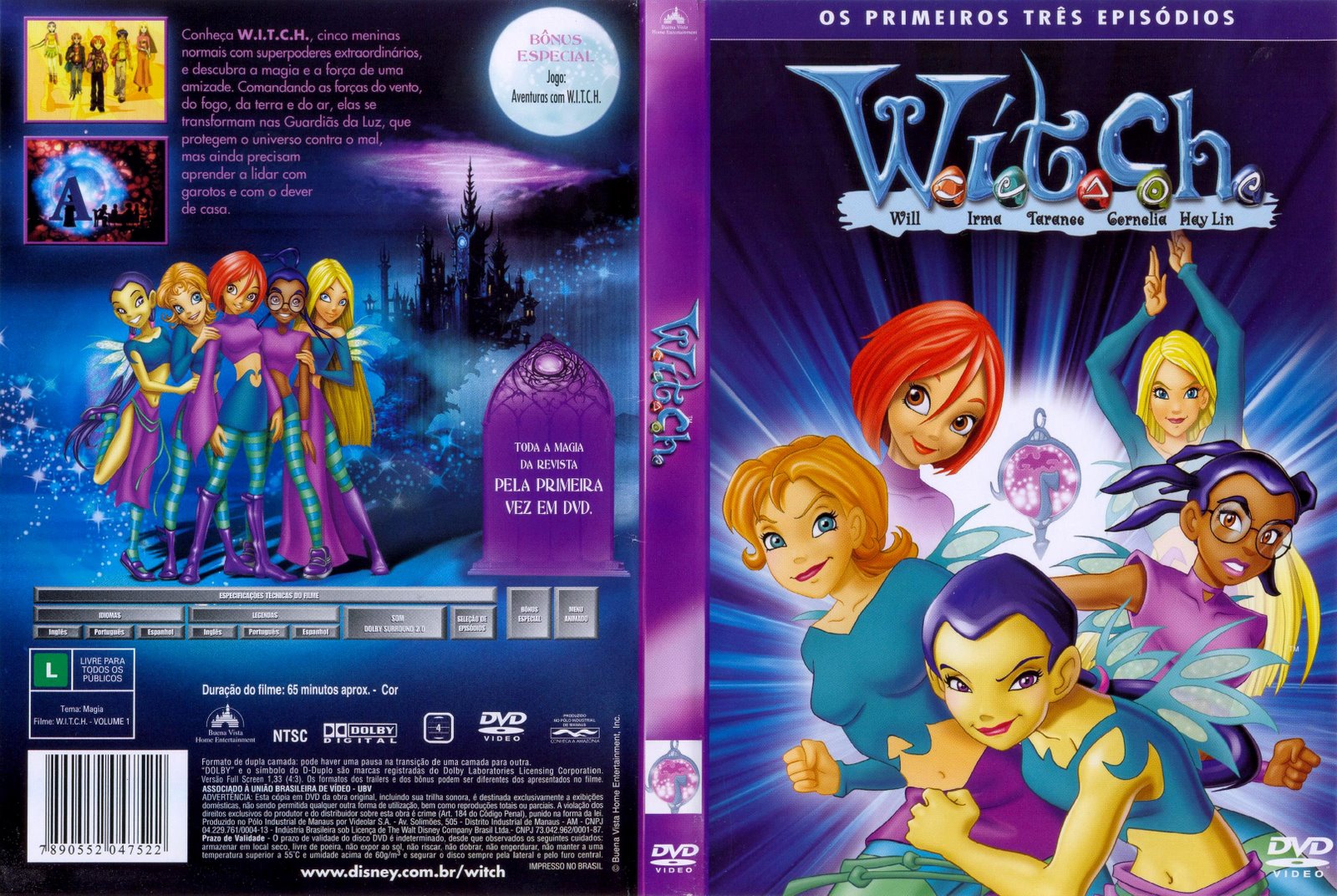 Capas Filmes Animação: Witch - Volume 1